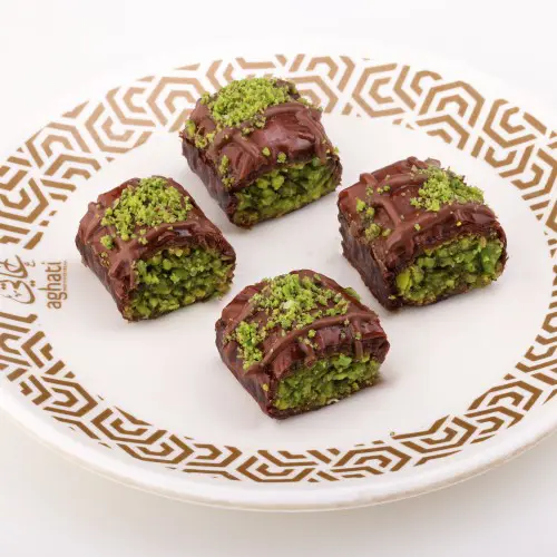 Aghati Sweets | Chocolate Pistachio Baklava - 1000 g